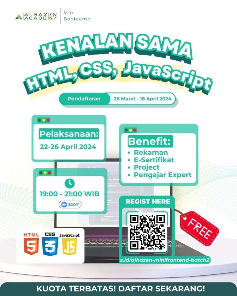 Kursus Coding dan Animasi Terbaik #1 - Alhazen Academy