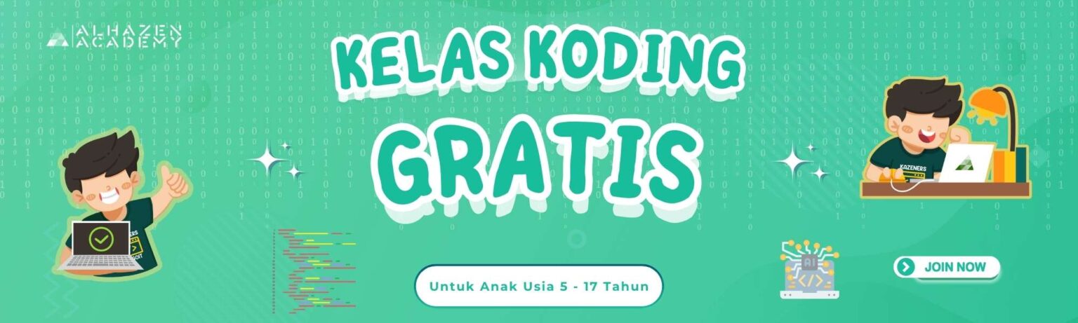 Kursus Coding Anak Terbaik (SD - SMA) - Alhazen Academy